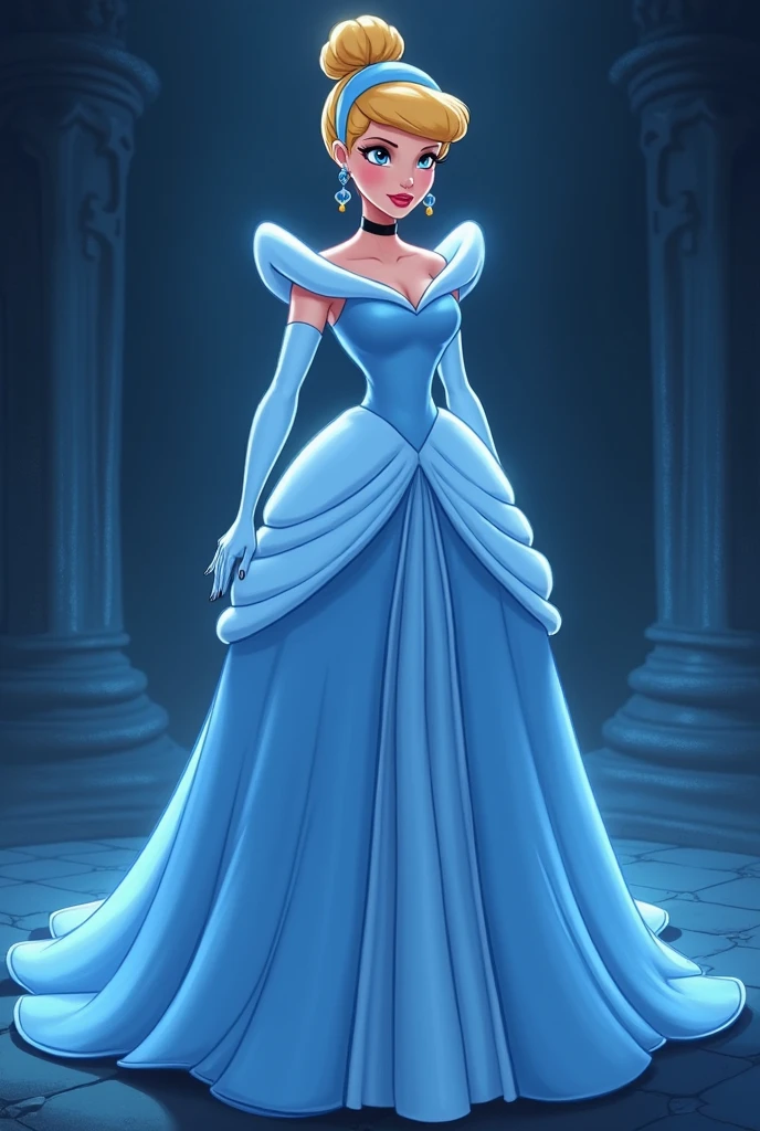 Disney princess cinderella reimagined as an evil villain in disney ...