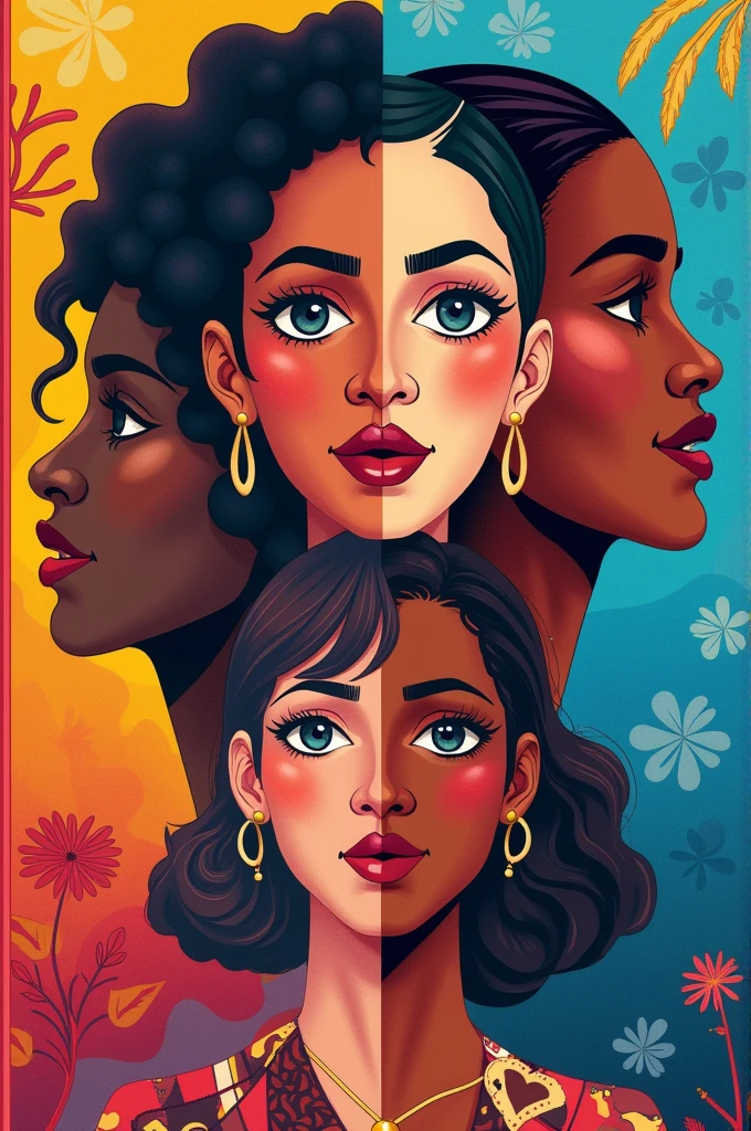 Recreates a Spotify screen with an image on diversity. Podcast Title ...