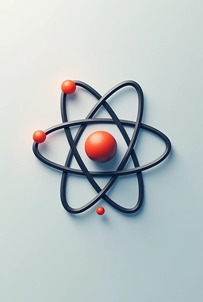 Minimalistic creative atomic particle logo - SeaArt AI