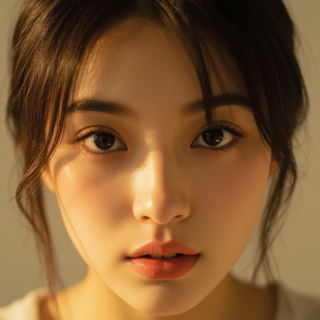 Realistic portrait of a woman, beautiful detailed eyes, beautiful ...