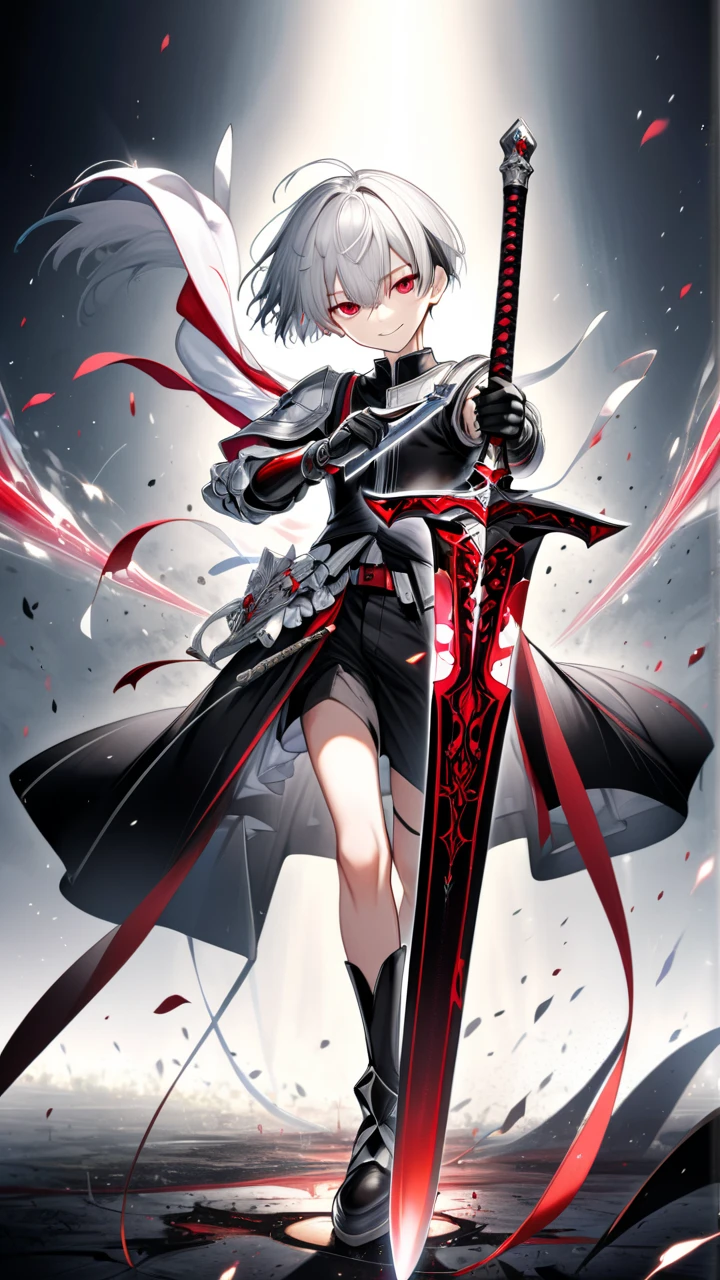 (beautiful and delicate) (holy war illustration), (in a black butler ...