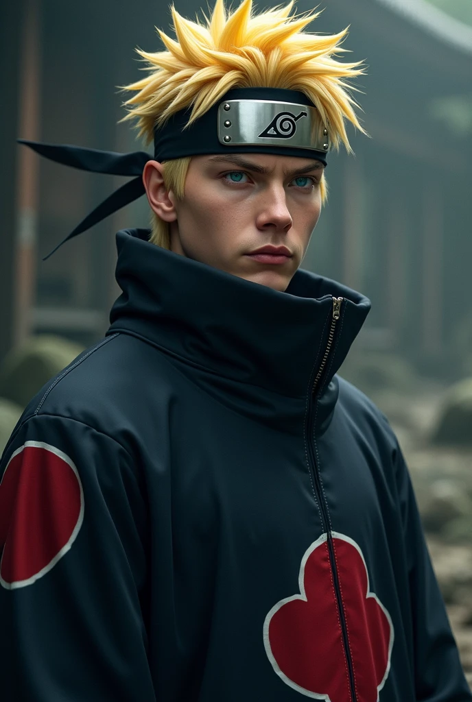 A breathtaking portrait of Naruto Uzumaki, the legendary ninja from the ...
