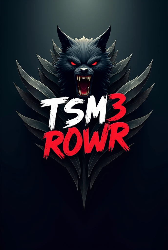 Logo export says TSM3 ROWR - SeaArt AI