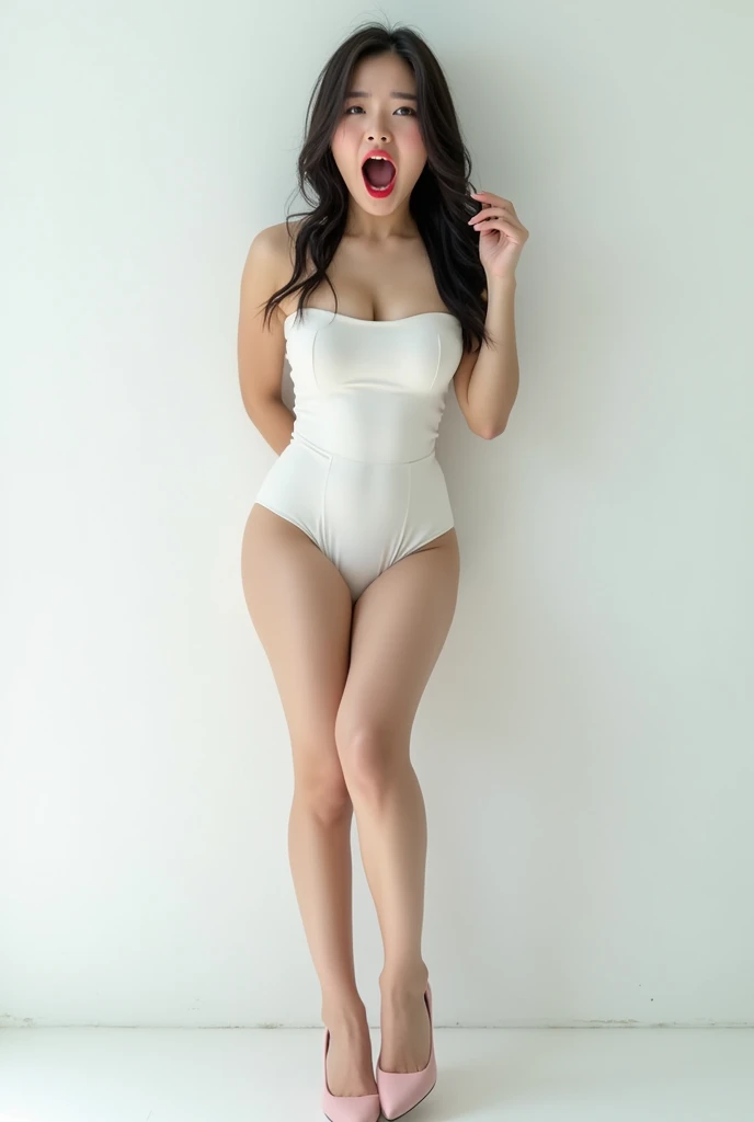 high image quality 。 reality。 full body photo。 high heels - SeaArt AI