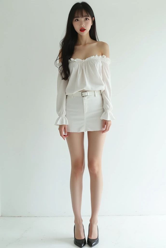 high image quality 。 reality。 full body photo。 high heels - SeaArt AI