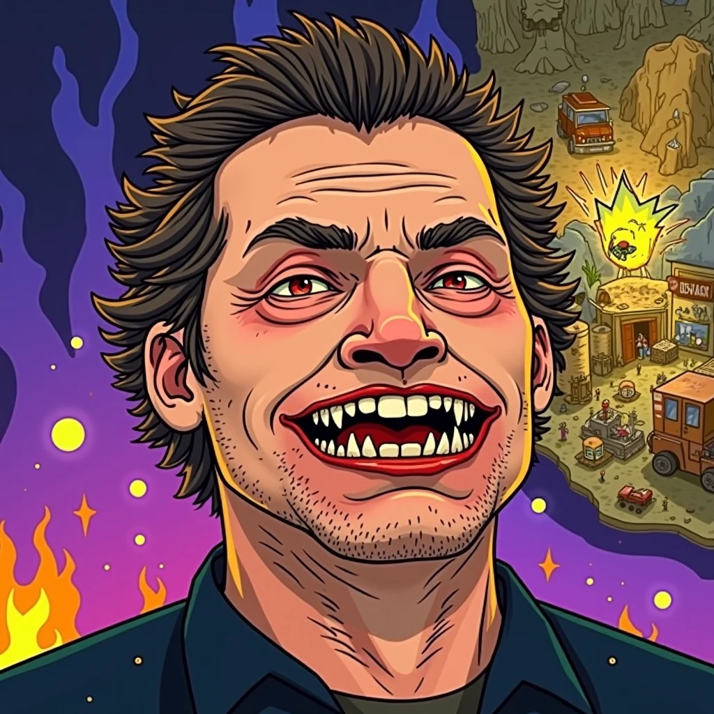 King of scum mountain - SeaArt AI