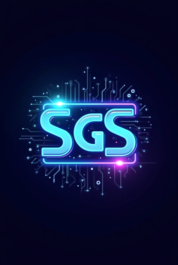 A modern and futuristic logo for SGS , that combines artificial ...