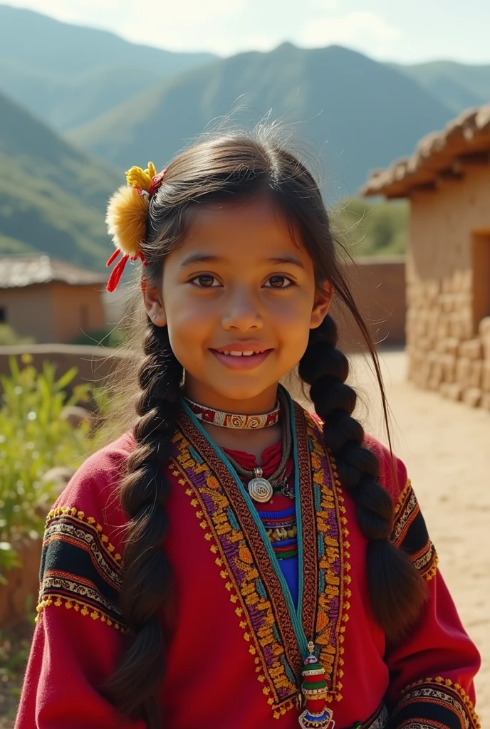 Footage of a Peruvian girl - SeaArt AI