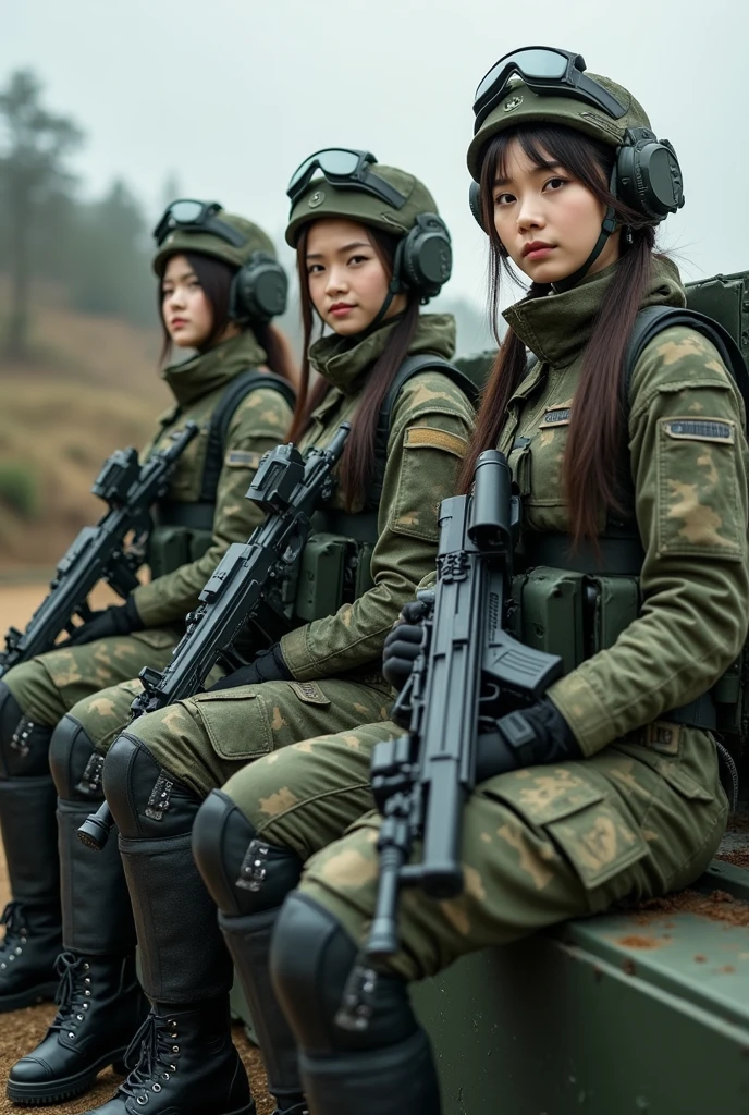 Ultra-high resolution，High-resolution details，Female mercenaries ...