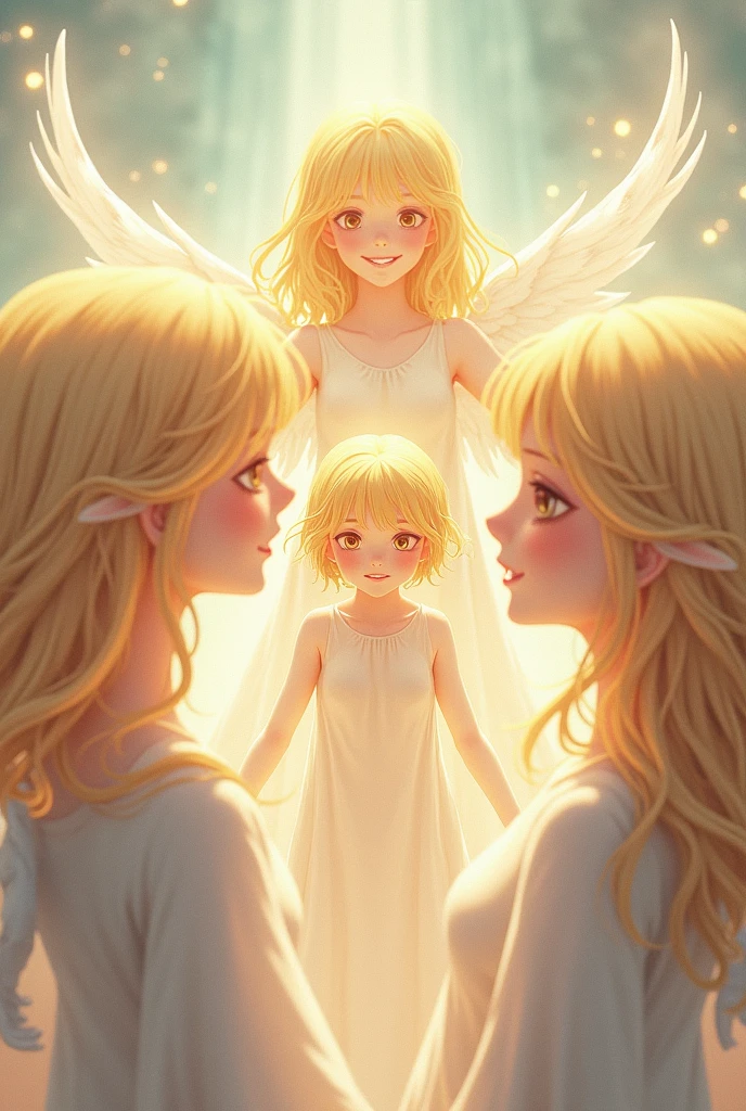 Blurred Background, Ring of Angels , smiles, Double teeth - SeaArt AI