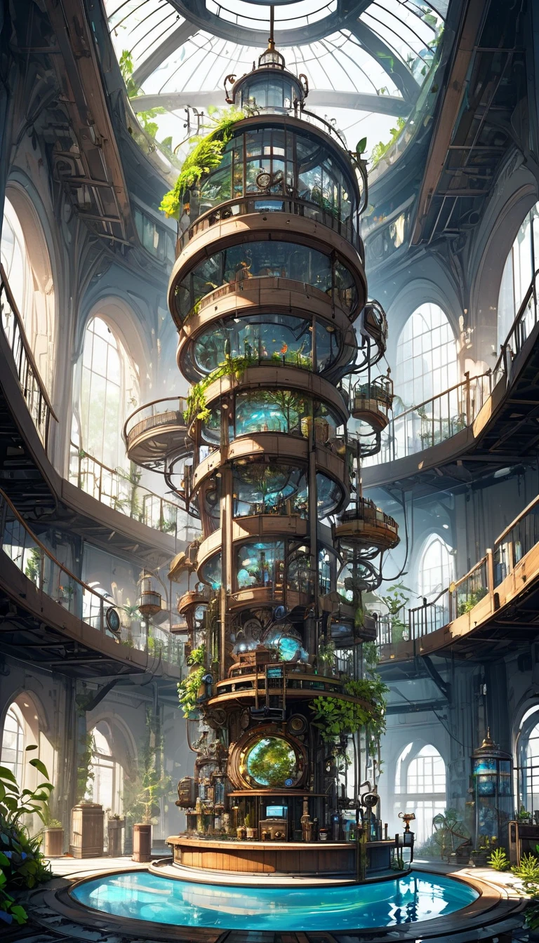 conceptual installation art, Tall and beautiful works of art - SeaArt AI