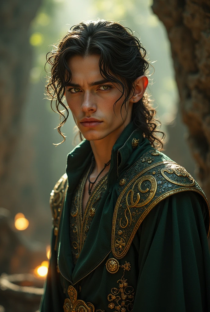 Generate image of sauron man ( character with the legendary Tolkien ...