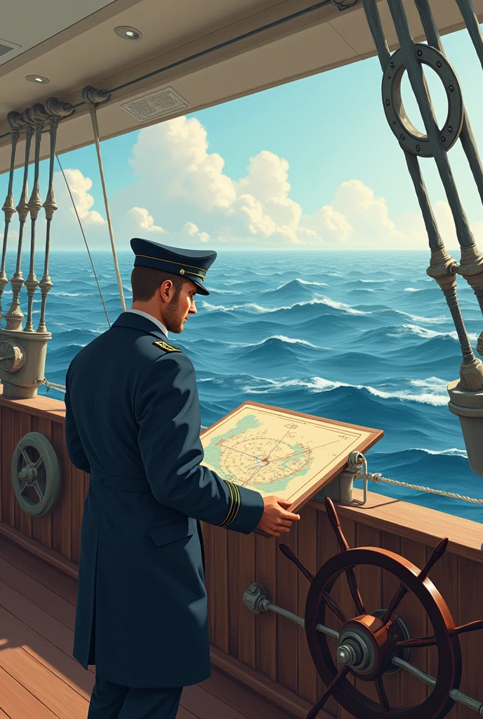 Illustration for the title page about Fixing Compass Errors: Keeping ...