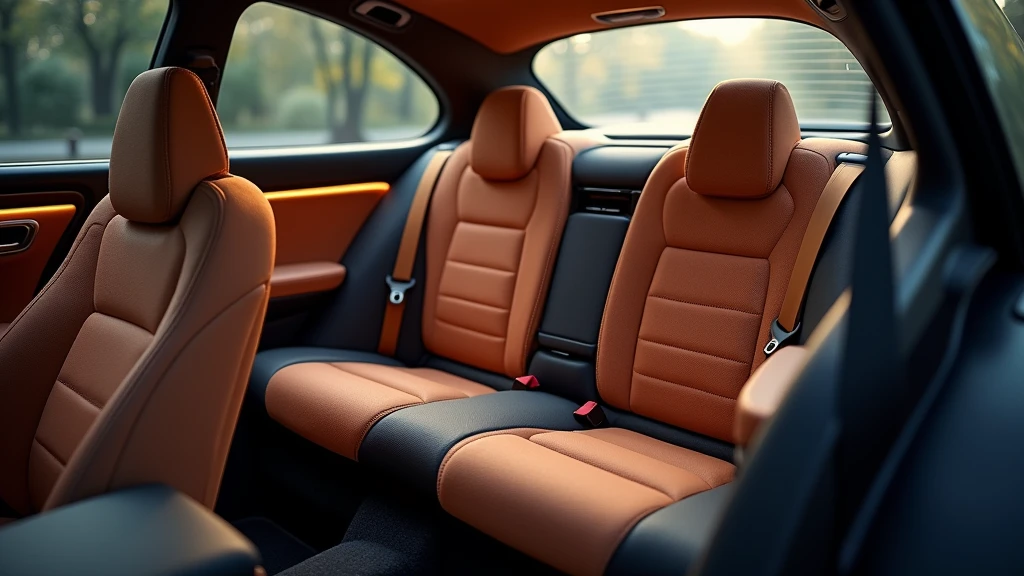 Back seats of new 2025 Volkswagen Beetle - SeaArt AI