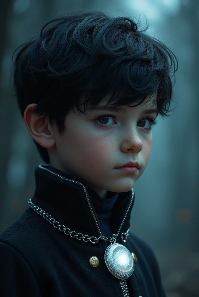 A boy named Thomas. He had hair black as night and curious eyes that ...