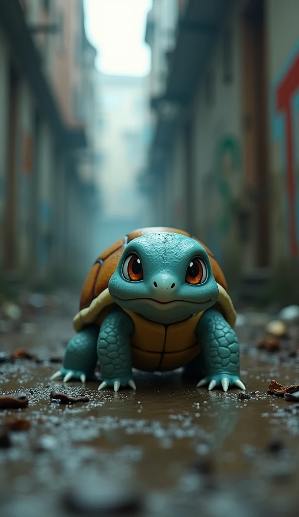Pokémon's Shellder with a lost and scared expression, huddled in a ...