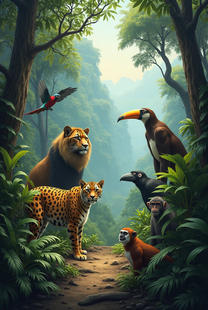 The befor image was not so realistic so, "wild life animals a realistic ...