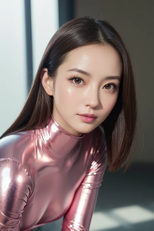 Woman, analog style , Original photo ((Portraiture:1.8)), long hair ...