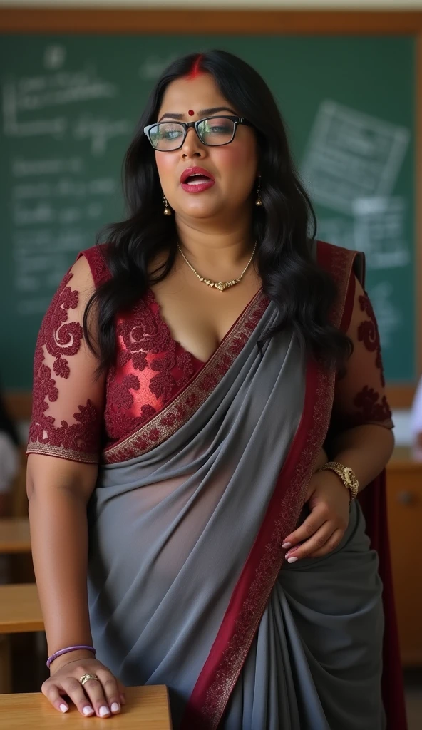 Front view,Full body image, indian hourglass body, Indian plus sized 29 ...