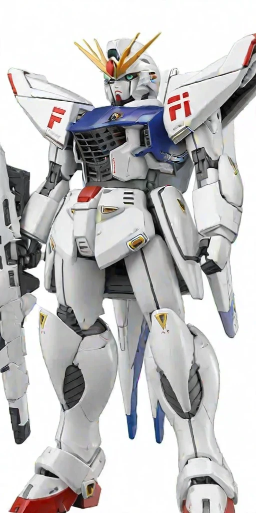 (masterpiece, best quality:1.2), 1robot, solo, Gundam , F91 - SeaArt AI