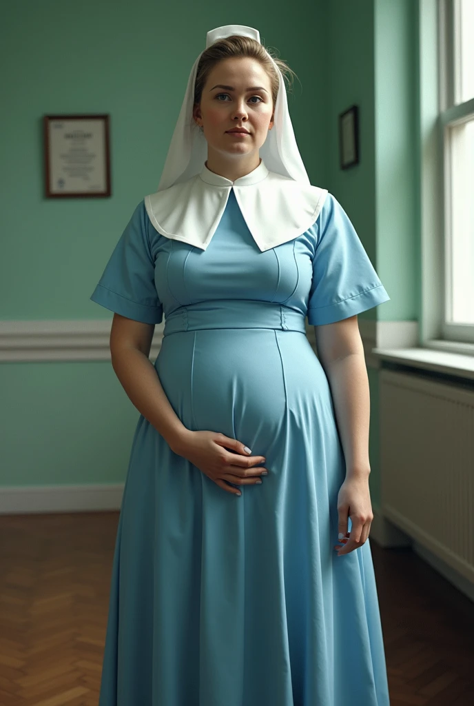 Ireland's tallest white Irish matron, stern, mature, slightly ...