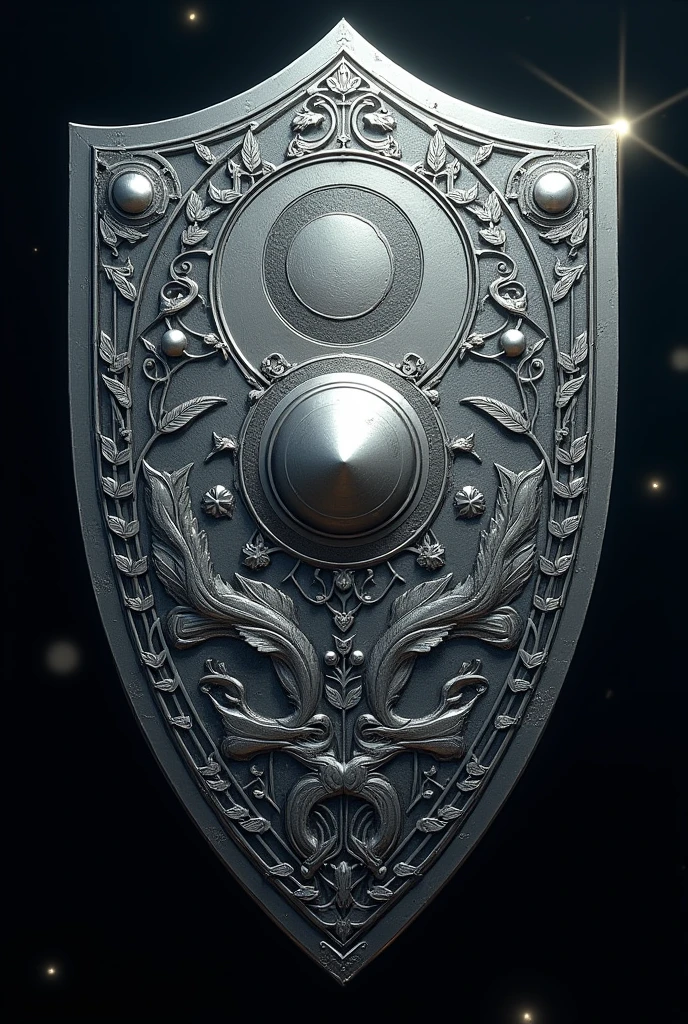 Create a shield for the house of the Moon with symbols that focus on ...