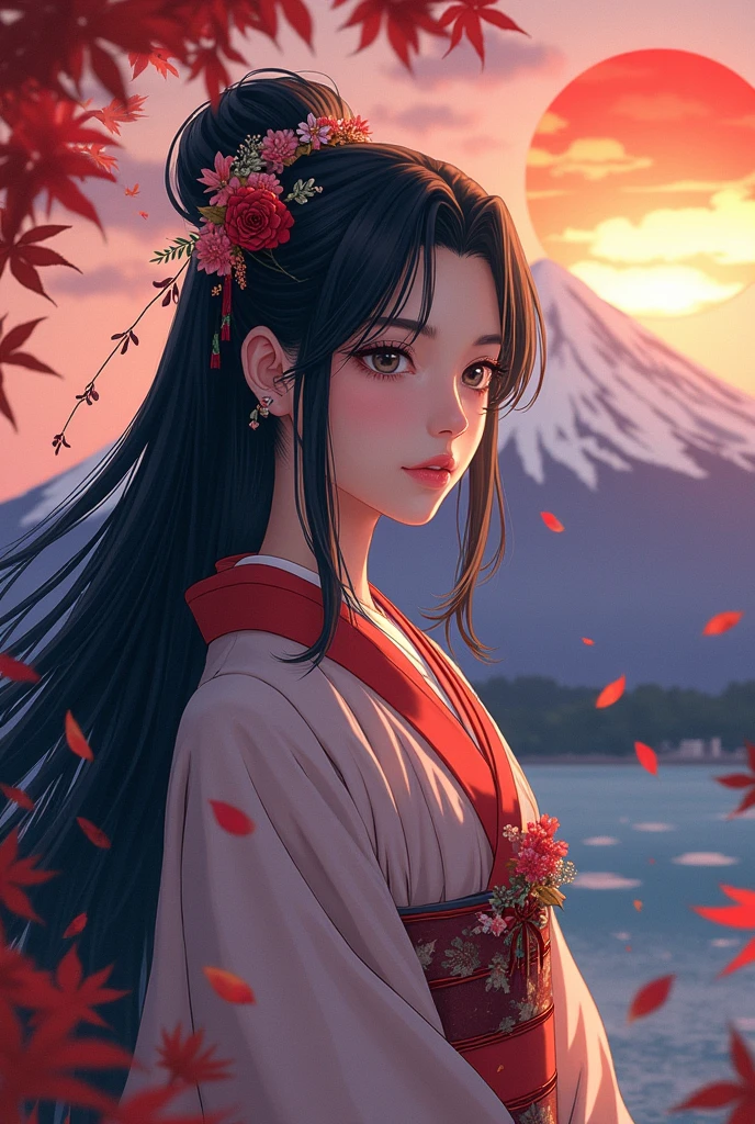Japanese Mythology, 富士Mountain Goddess, Princess Konohana Sakuya ...