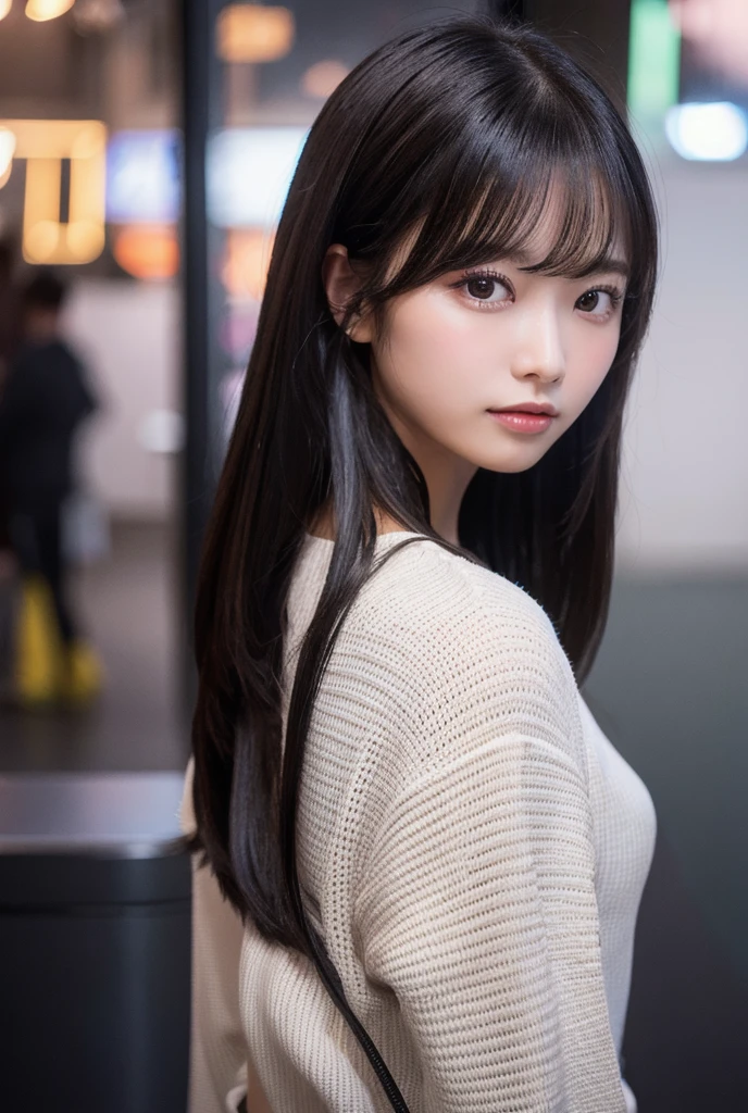 Appearance from behind, 1 girl, high definition , very detailed - SeaArt AI