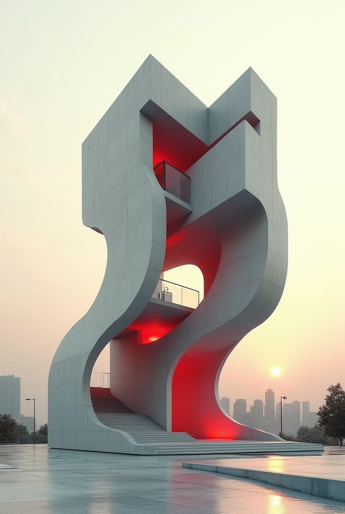 Conceptual sketch, monument design, landmark, memorial, inspired by ...