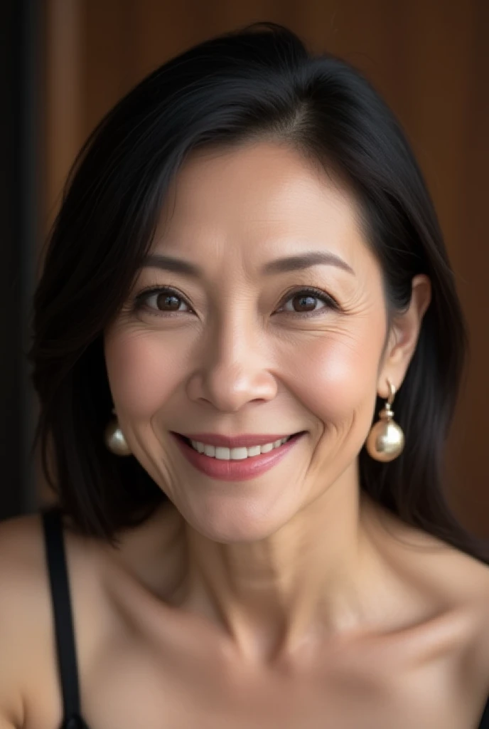 Mature Woman、48 years old , perfect eyes, Full rainbow，Perfect Lips ...