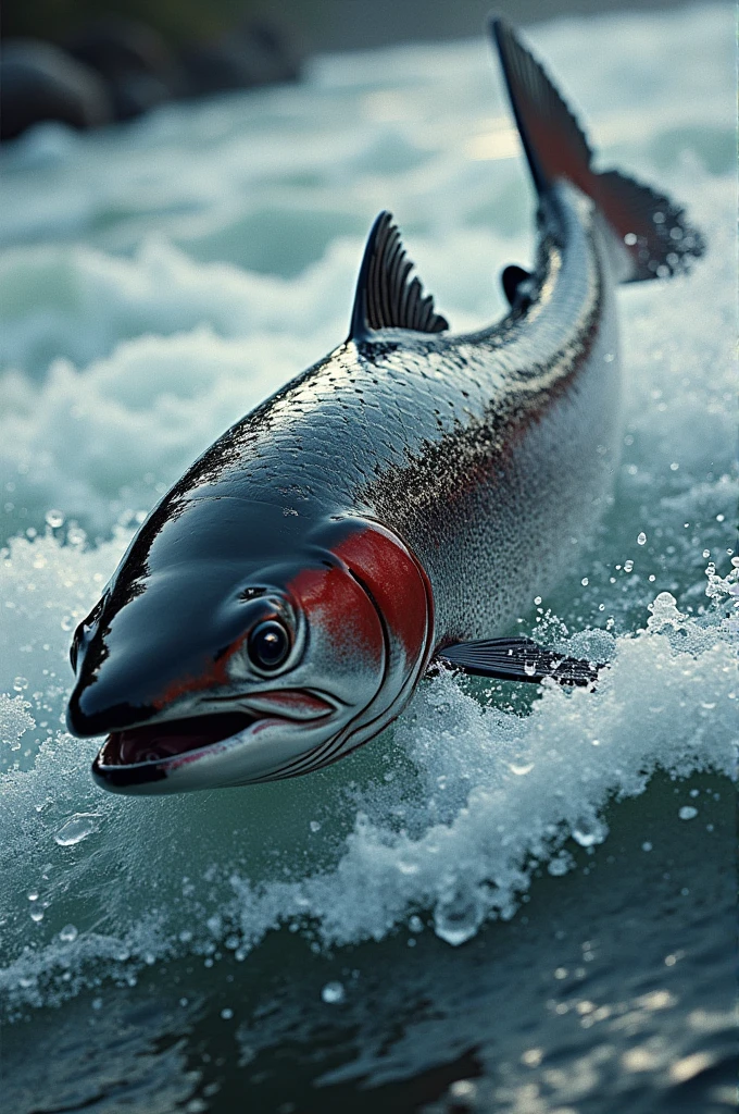 Muscle salmon - SeaArt AI