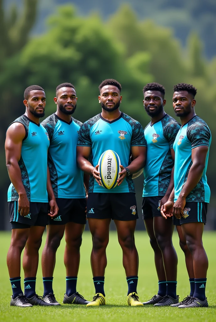 Bahamas Men's Rugby National Team Athletes, Photoshoot Together at ...