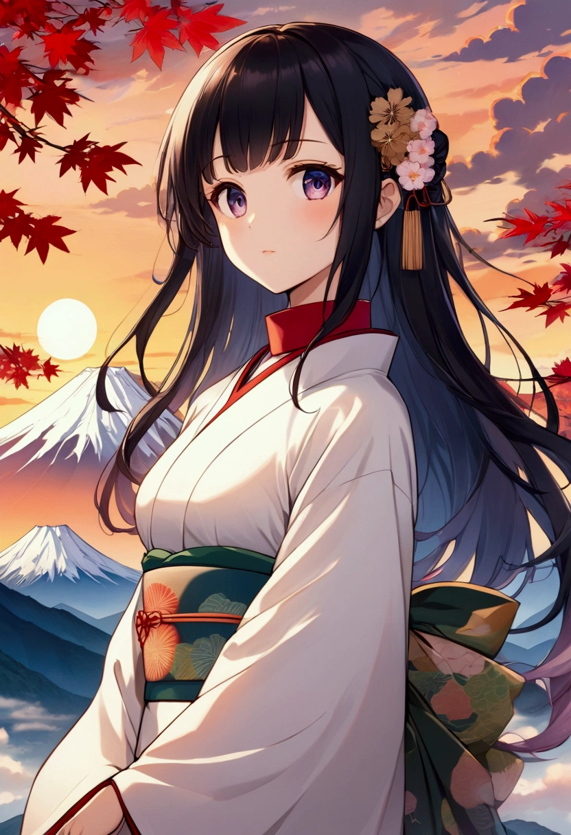 Japanese Mythology, Fuji Mountain Goddess, Princess Konohana Sakuya ...