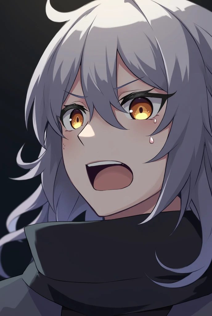 Albedo (Clax ) de genshin impact, high resolution , crying and wanting ...