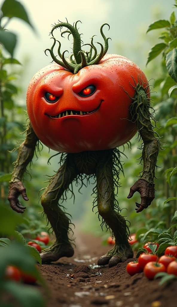 Tomato warrior, made of fully tomato - SeaArt AI