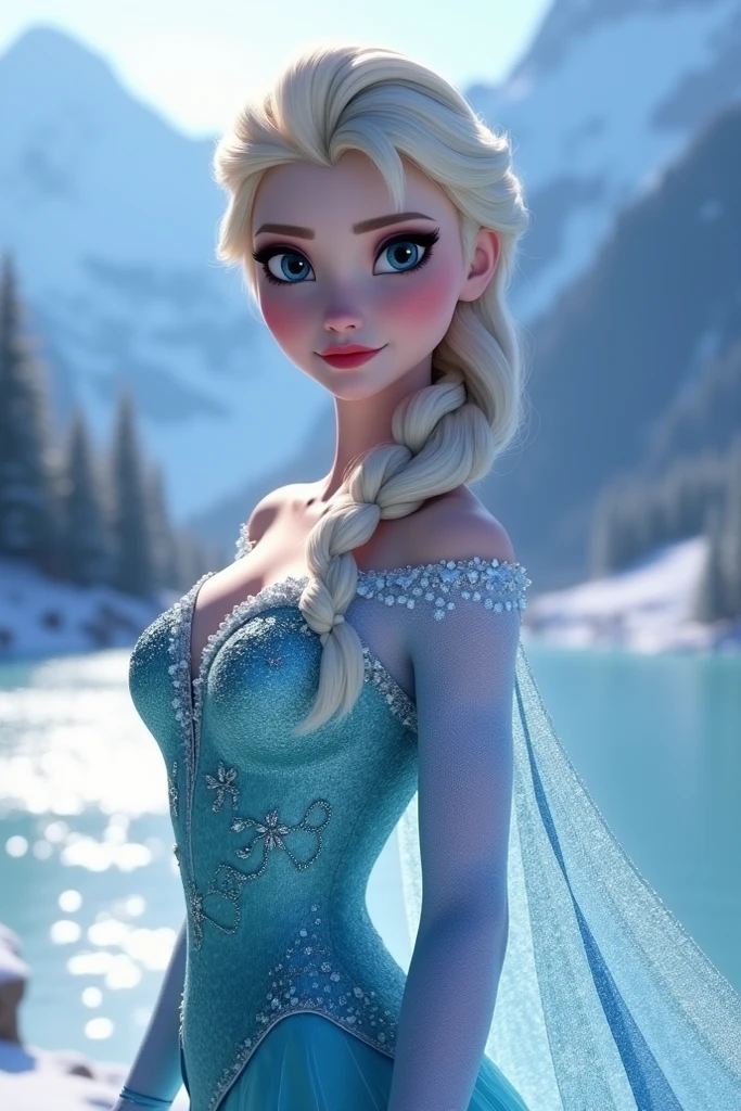 Make Elsa sexy - SeaArt AI