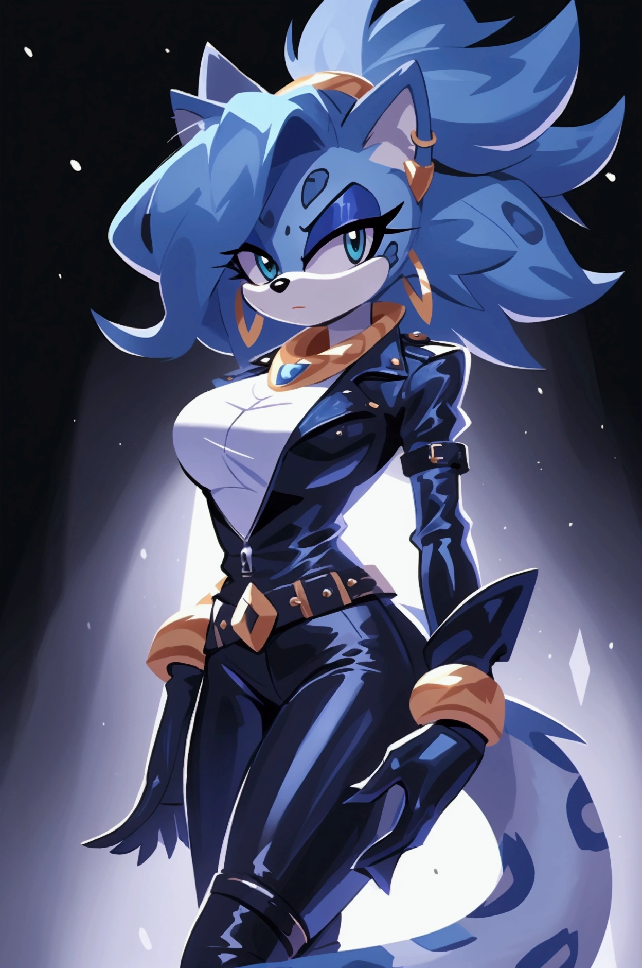 A female character with characteristics used in the IDW's Sonic ...