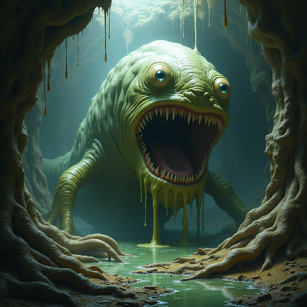 Slug monster - SeaArt AI