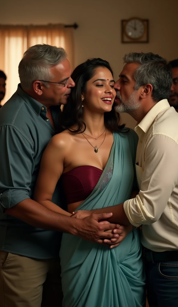 Full body image, side view Full body image, indian hourglass body - SeaArt AI