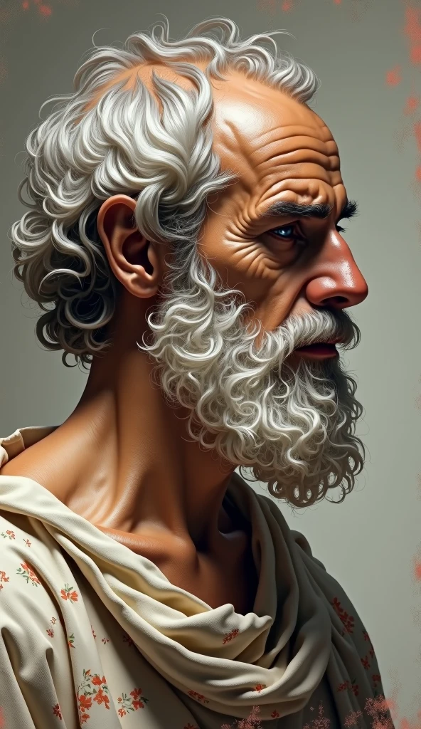 A profile of Socrates - SeaArt AI