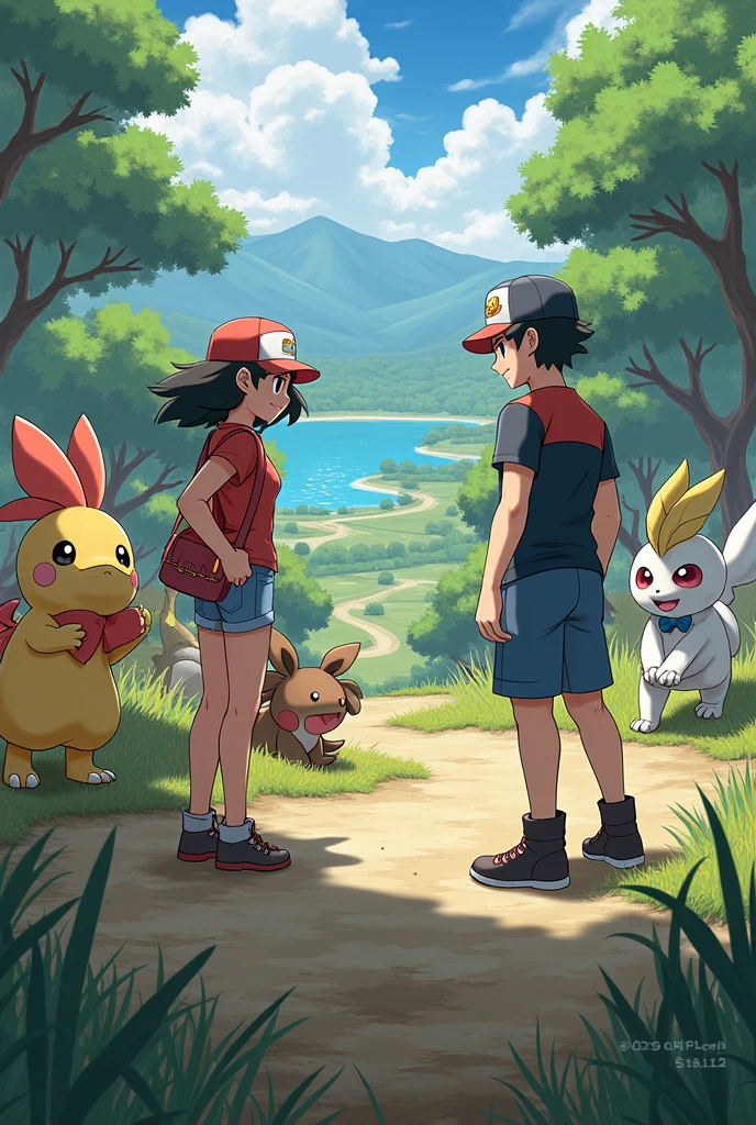 You are Ashley Williams having a Pokémon battle with Ash Ketchup from ...