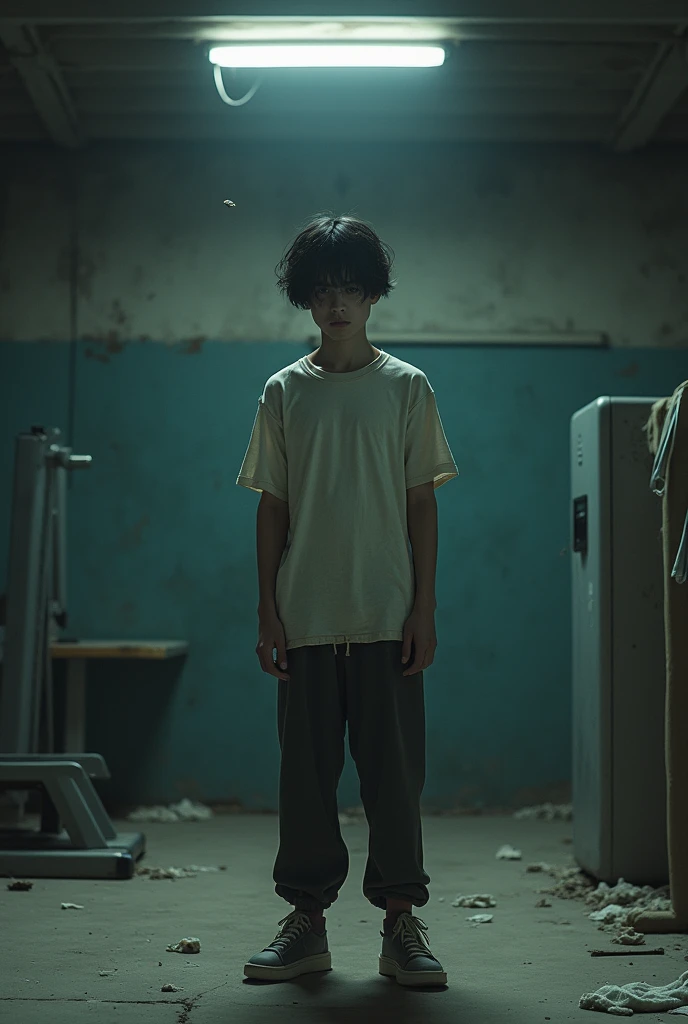 Gym sad boy - SeaArt AI