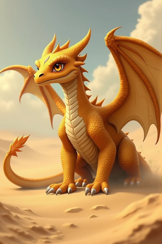 The Sand Fury is a rare and dangerous type of dragon , at the back ...