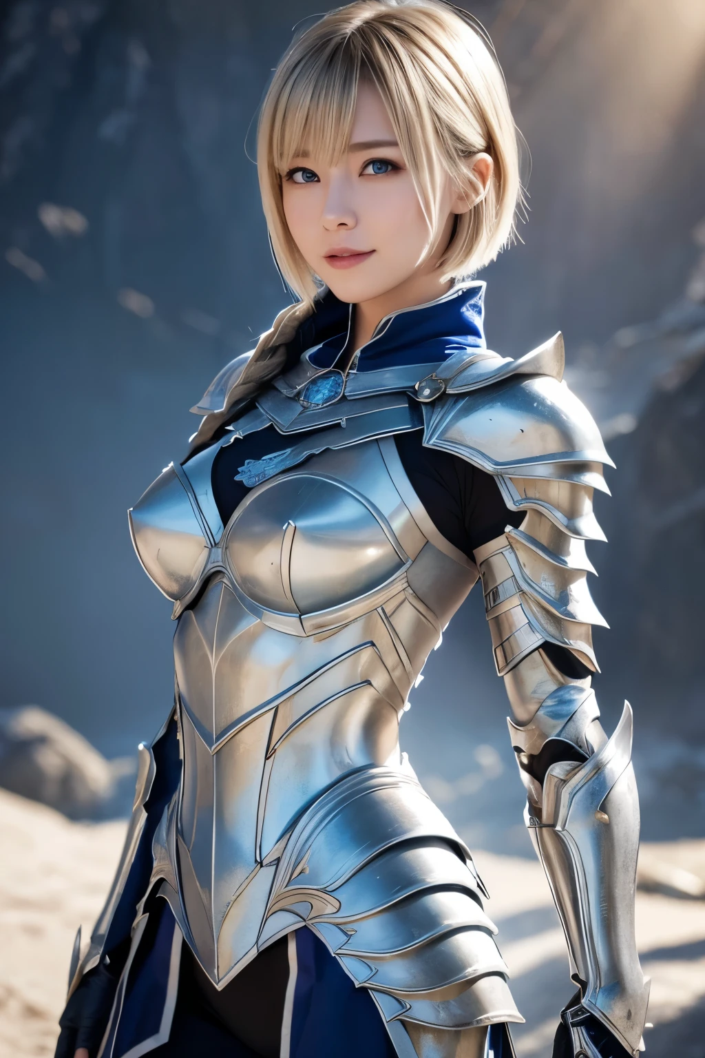 8k、 blue eyes, very detailed bustな、masterpiece、 top quality、 - SeaArt AI