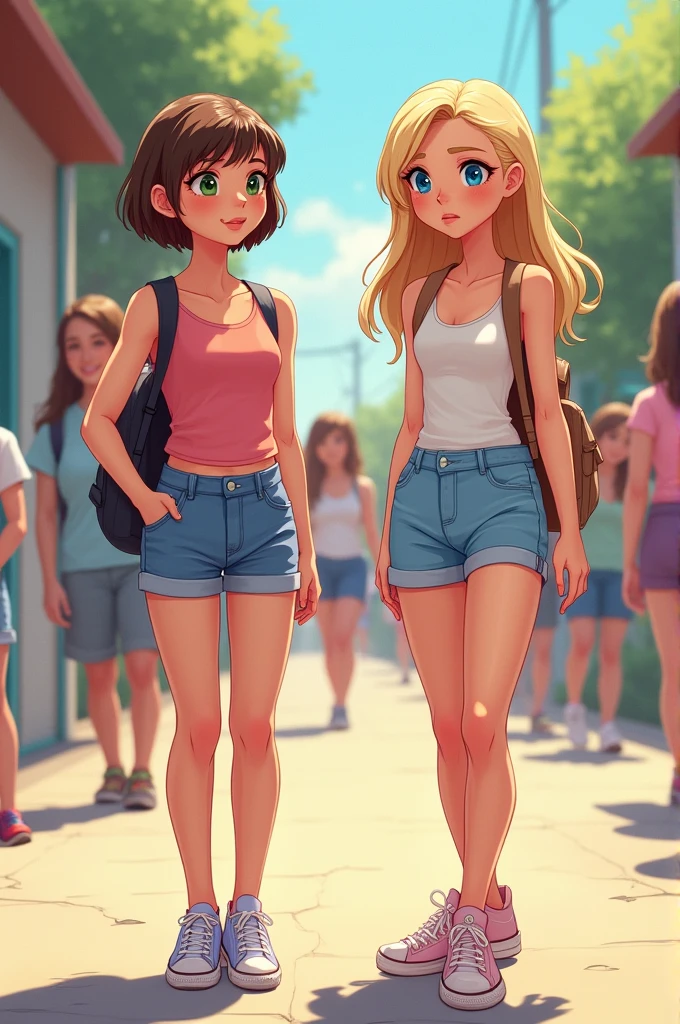 I have a story about two best friends, Carrie and Beth. Carrie is thin ...