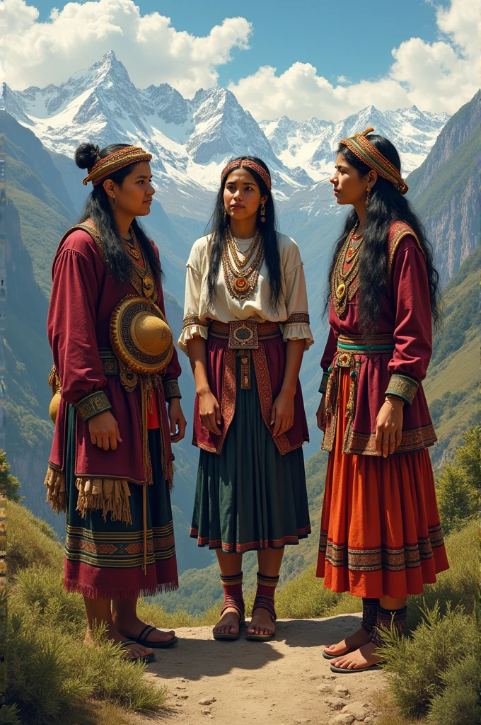 The three Peruvian cultures in one Andean culture, Ashanika and Austro ...