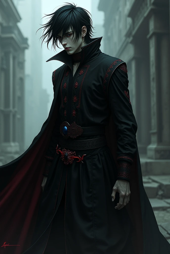 Medium-haired Half-Vampire Man who is based on the Legacy of Kain Soul ...