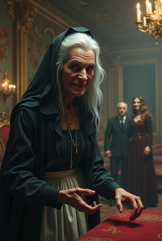 Mysterious scary south east asia old lady that looks like witch with ...