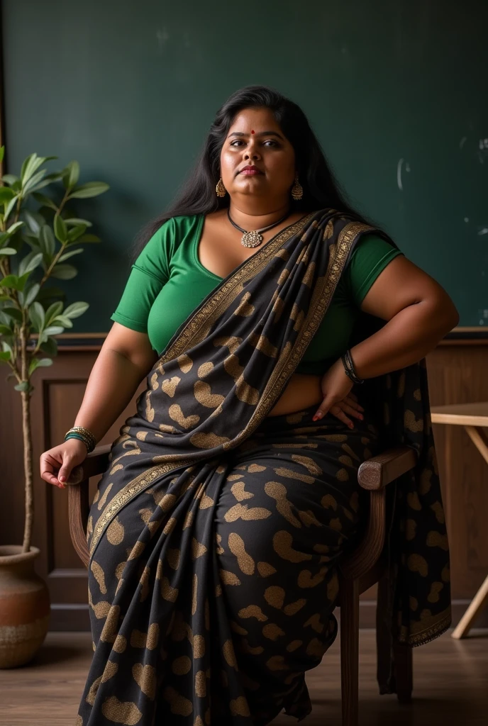 Indian extreme plus size BBW chubby fat busty dark skinned wide woman ...
