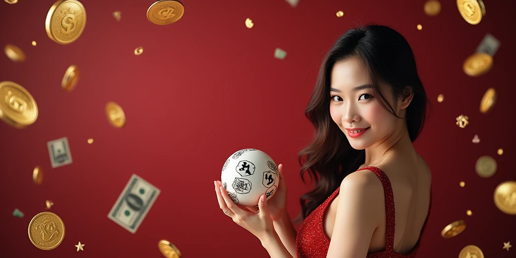 Make me a lottery promotion with the announcement "DICARI PROMOTOR ...